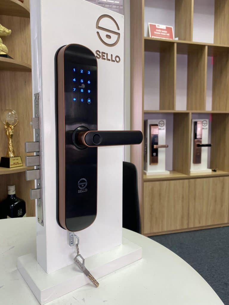 Khoá cửa vân tay SELLO I2 App mở từ xa trên điện thoại