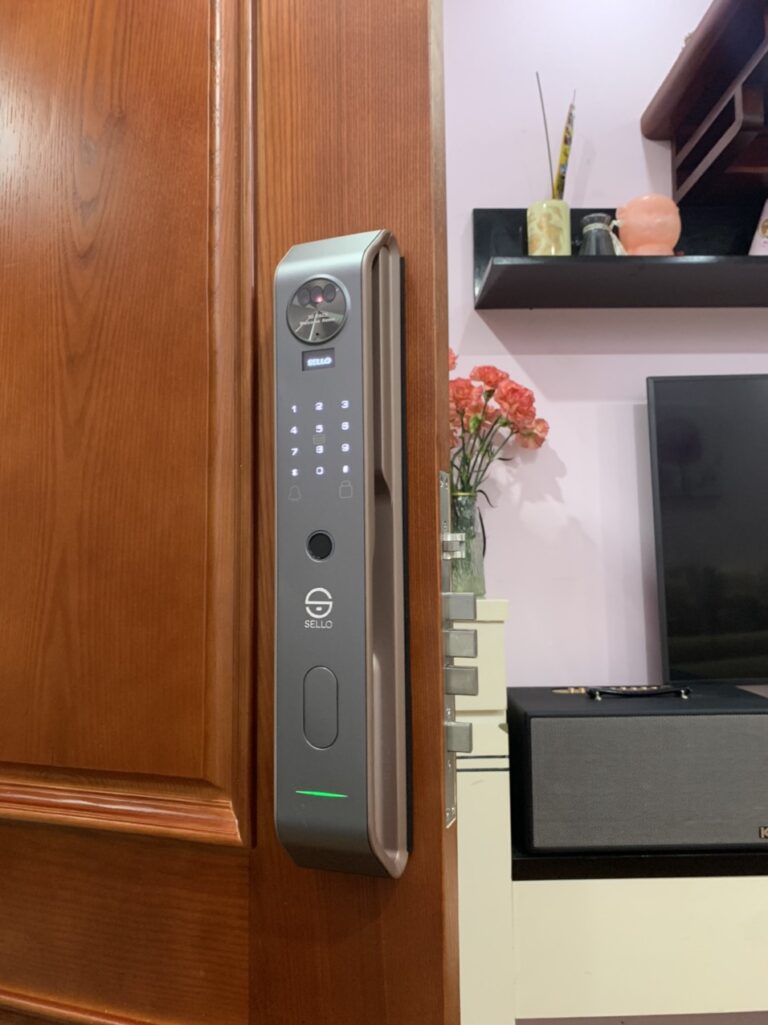 Khóa vân tay SELLO A95 Face ID nhận diện khuôn mặt