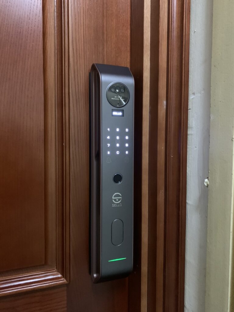 Khóa vân tay SELLO A95 Face ID nhận diện khuôn mặt