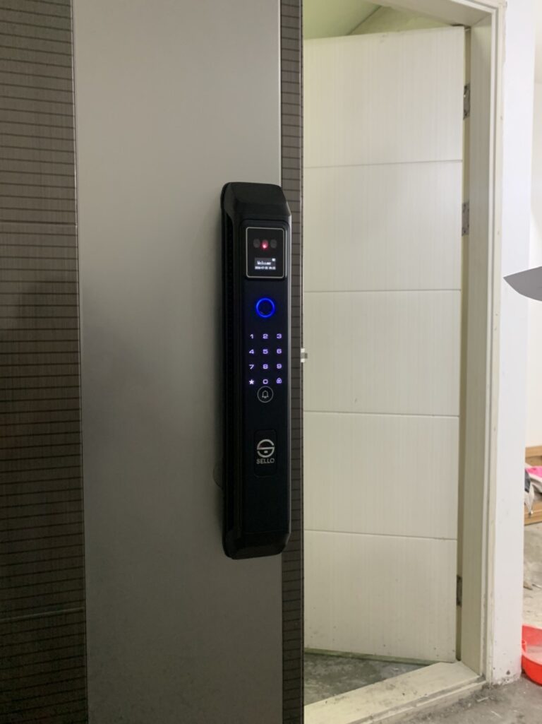 Khóa vân tay SELLO A12 Face ID nhận diện khuôn mặt