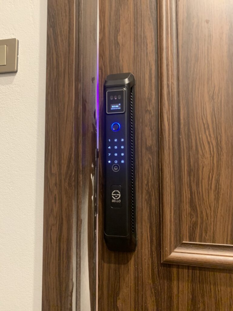 Khóa vân tay SELLO A12 Face ID nhận diện khuôn mặt